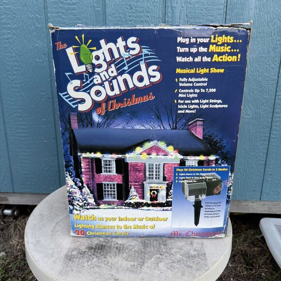 Mr Christmas | Holiday | Mr Christmas Lights Sounds Of Musical Light ...